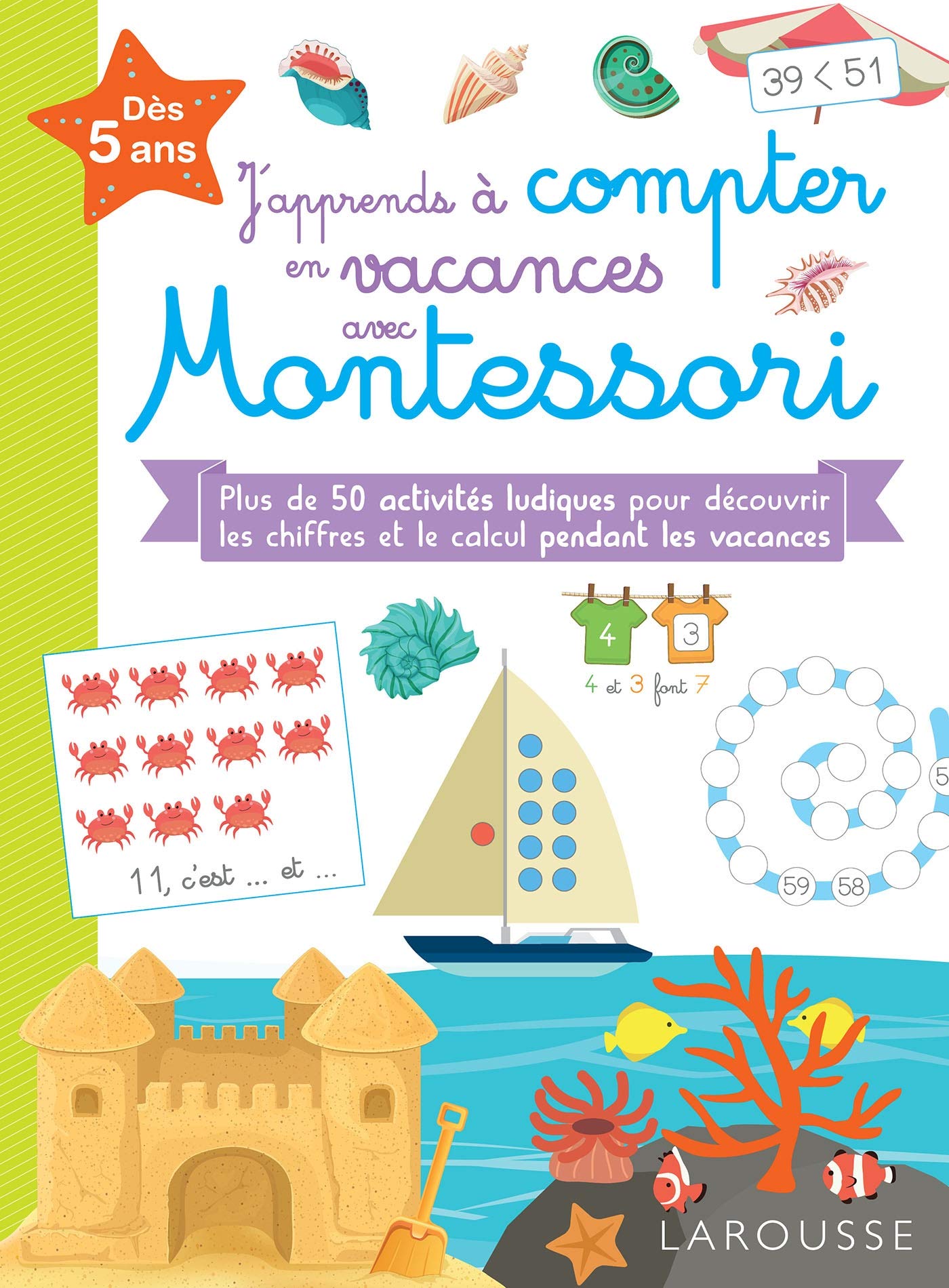 J'apprends à compter en vacances avec Montessori - Internotes
